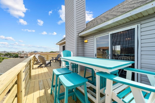 5414 Sunbreak, A Spacious 4-bedroom, 2.5-bath House In Nags Head, Perfect For Up To 8 Guests. - Kill Devil Hills, NC