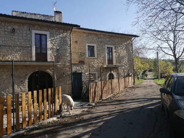 Farmhouse La Pagliarella In The National Park Of Majella - Corvara