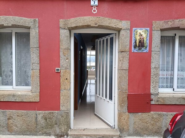 Appartement 'Mirador Playa Ribeira' Avec Vue Sur Mer, Wi-fi Et Climatisation - Finisterre