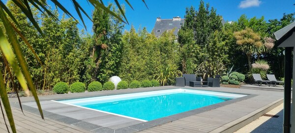 Superbe Maison à 100m De La Mer Avec Piscine Chauffée - Concarneau