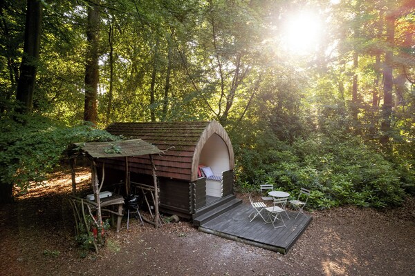 Cosy Daisy Glamping Pod In Secluded Woodland Setting - Berkshire