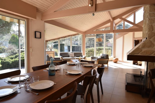 Hossegor Beautiful Villa With Swimming Pool For 10 People. - Soorts-Hossegor