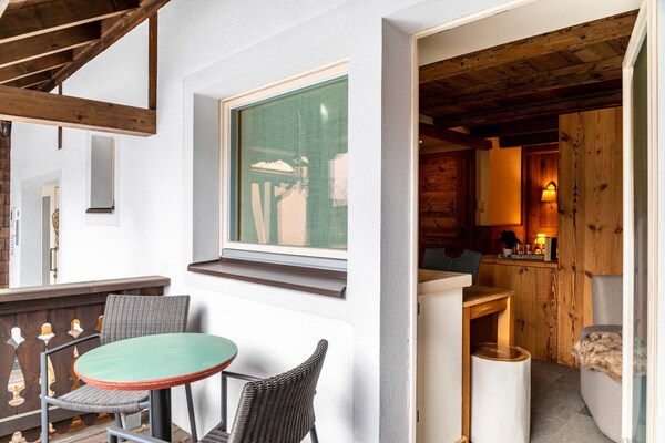 Doppelzimmer '7 - Mit Terrasse' Mit Bergblick, Privater Terrasse Und Wi-fi - Seefeld