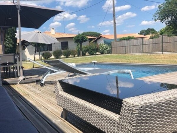 Maison Famille Avec Piscine, Wi-fi Et Parking à Gujan-mestras - Parc de La Coccinelle