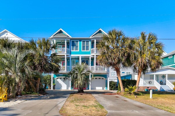 Slw1510: Pirates Cove - Beachy And Spacious Vacation Rental! - Carolina Beach, NC