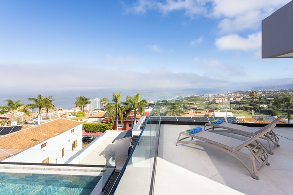 New: Gorvorana Norte  Private Pool, Sea Views, Bbq, 4 Bedrooms. - テネリフェ島