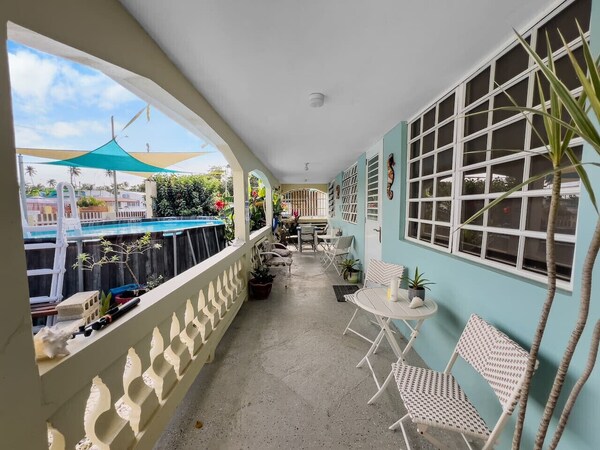 Tropical Naguabo Beach House | Pool & Beach - Humacao