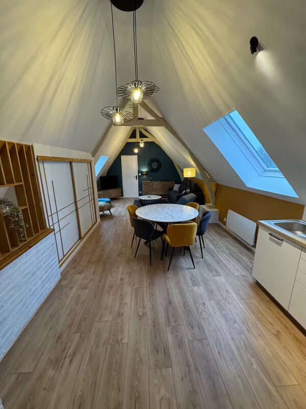 Appartement Moderne Et Cosy à Grand Bourgtheroulde  Proche De La Côte Normande - Bourg-Achard
