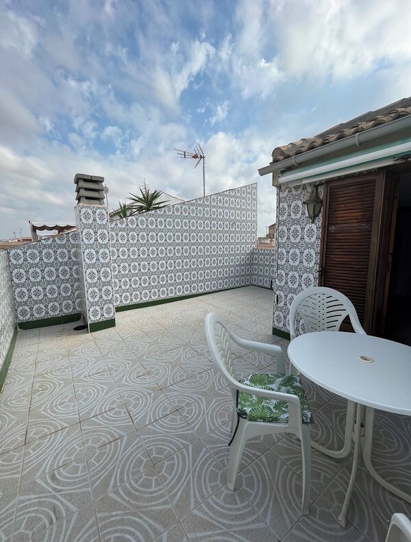 Ocean Front Beautiful Duplex - Los Alcázares