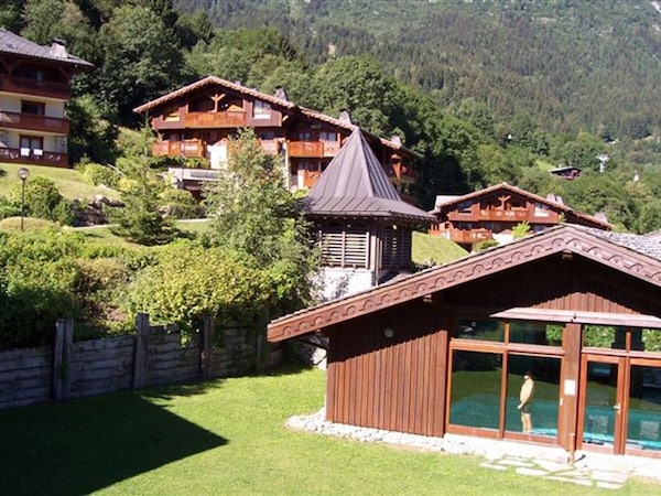 2-room Cabin Apartment For 6 People With Parking In Les Houches - 萊蘇什