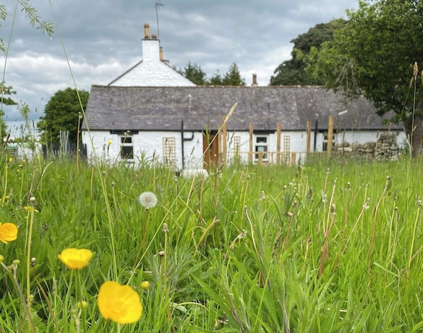 Stunning Cottage, 3-beds, 2-baths, 2 Sitting Rooms. Fenced Garden, Dogs Welcome. - Castle Douglas