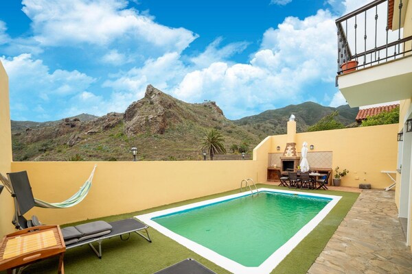 Villa à Tenerife Avec Piscine Et Vue Mer - Buenavista del Norte