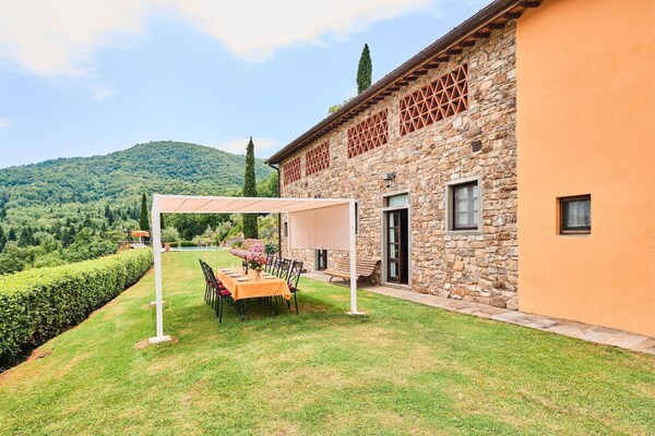 Casa Rural En Chianti Con Piscina Y Jardín - Radda in Chianti