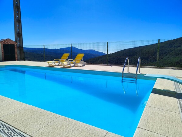 Private Pool Villa Serra Da Estrela - Piódão