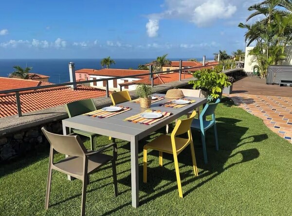 Chalet De Lujo Con Hidromasaje Y Vistas Al Mar Y Al Teide. - Tenerife