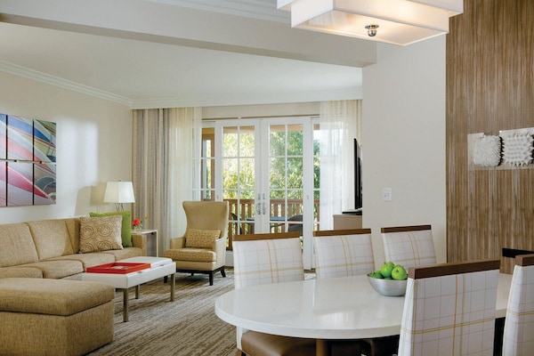 2-bedroom, 2-bathroom, Full Kitchen, Living Room, Marriotts Newport Coast - Laguna Beach, CA