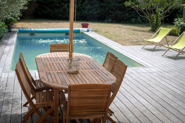 Margaux At The Heart Of The Médoc Wine Region. Beautiful Stone House And Pool. - Blaye