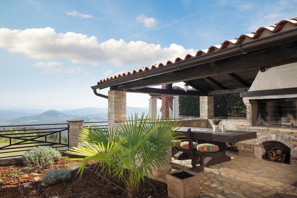Charming 4-bedroom Country Stone House In Enchanting Vižinada With Wifi, Ac - Istria