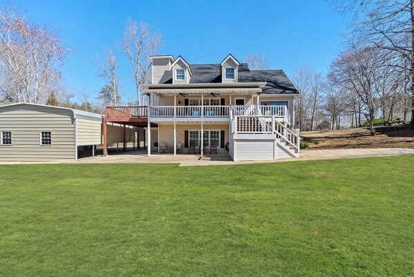 4bd/3bth, Sleeps 14, Pool Table, Fire Pit + More! - Milledgeville, GA