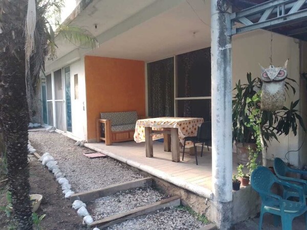 Cerca De Sixflags Y Centro De Convenciones -Habitación Privada -2 Camas -Terraza - Cocoyoc