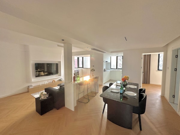 Zhome-parkville Three Bedrooms With City View-near Xin Tian Di - Shanghái