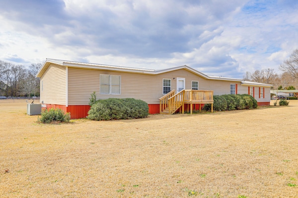 Charming Retreat W/ Games & Yard In Oglethorpe! - Montezuma, GA