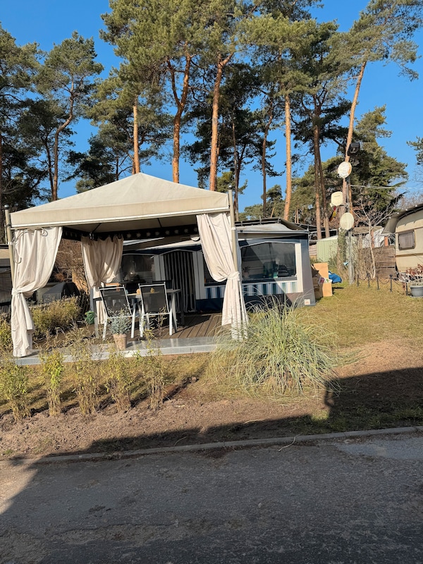 Caravane "La Pura Vida" Avec Terrasse Privée, Jardin Partagé Et Wi-fi - Brandebourg
