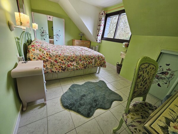 2 Chambres Avec Salle De Bain Privative Et Kitchenette, Piscine, Spa Et Sauna. - Pluvigner