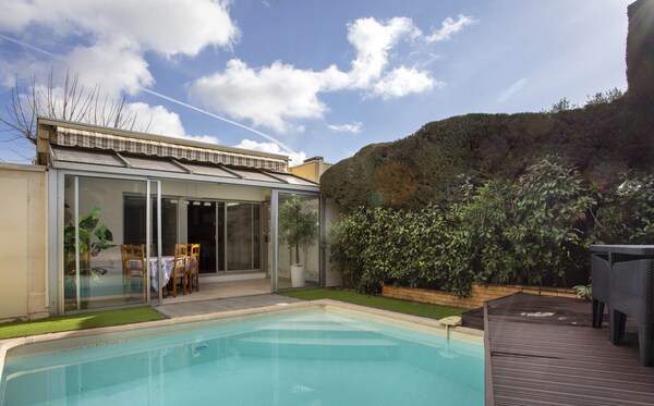 Air-conditioned House With Private Pool - Saint-Laurent-du-Var