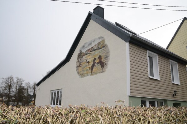 Rustikales Ferienhaus Elisabeth In Der Vulkaneifel - Schalkenmehren