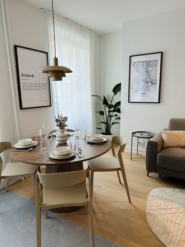 Bc Apart 1 / Cozy Apartment, Close To The Rhine, City Center, Novartis And Trade Fair - Basilea