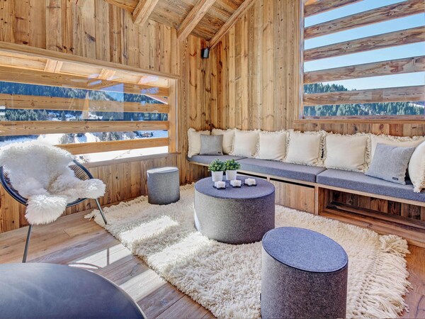 Luxury Chalet 5*, 15 People, Pool, Pets Allowed, La Clusaz - Manigod