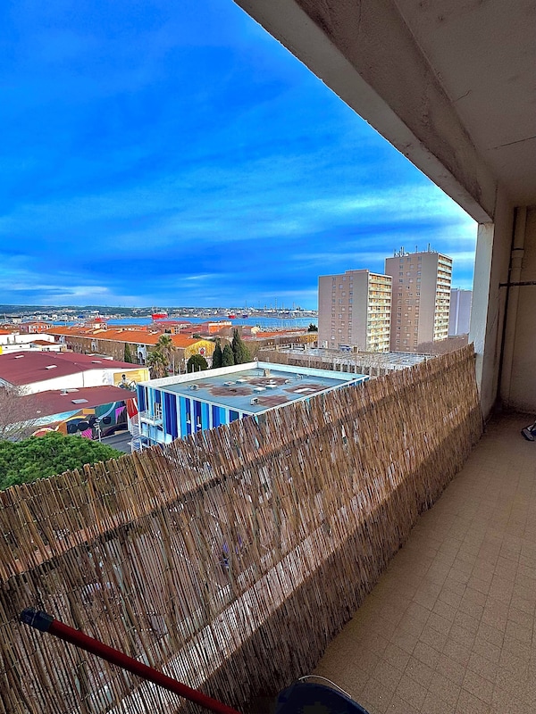 Elegant T3 Apartment - Close To The Sea And Amenities - Fos-sur-Mer