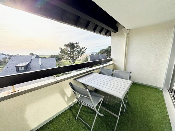 Studio Confort - Vue Sur Mer - Balcon - Clohars-Carnoët