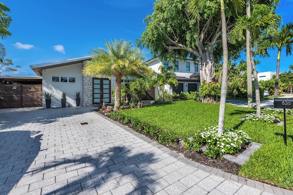 Charming 3br 2ba House In Fabulous East Delray Beach W/ Guest Cottage - 高爾夫