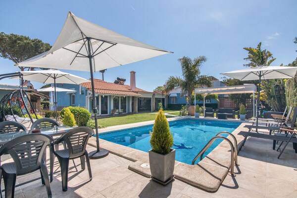 Bed And Breakfast 'Verde' With Mountain View, Shared Pool And Wi-fi - Huelva
