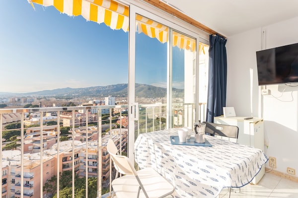 Estudio 'Beach Palace' Con Vistas A La Montaña Y Wi-fi - Platja d'Aro