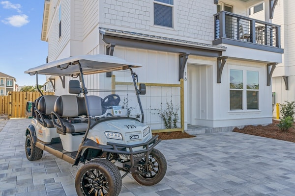 Unlock Beachside Bliss At The New Soco - Luxury Home, Pool, Free 6 Seater Cart! - Miramar Beach, FL
