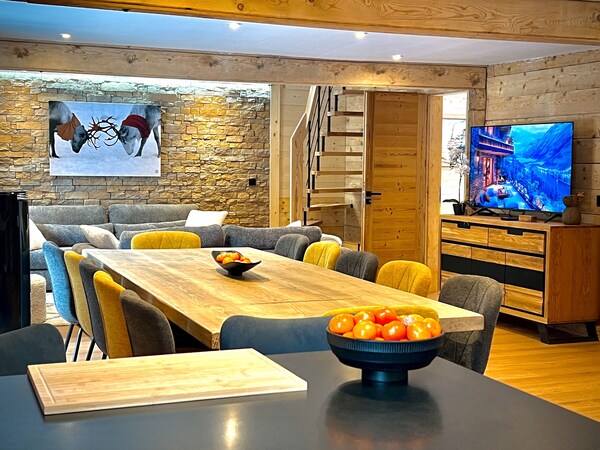 Chalet 'Valentine' Con Vista Sulle Montagne, Terrazza Privata E Wi-fi - Les Deux Alpes