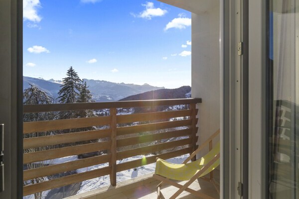 Freshly Renovated Apartment With Breathtaking Views - Crans-Montana