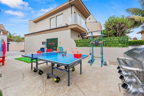 Chic Bungalow: Games, Selfie Wall, Steps To Ocean - Baja California