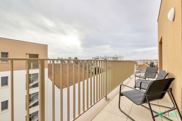 Agréable Appt Avec Balcon-6p-proche Disney/paris - Champigny-sur-Marne