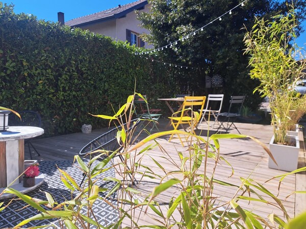 Maison Style Indu, Au Calme Proche Centre Ville - Yvoire