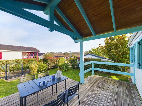 Chalet Pour 4 Dans Une Résidence Avec Piscine - Combrit