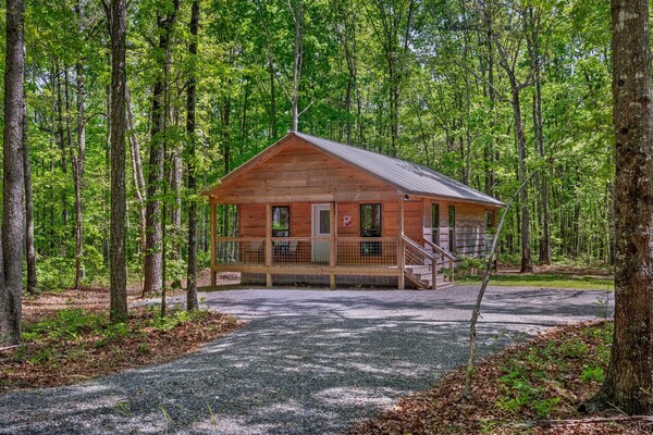Fox Hole-cozy Cabin In The Woods W/hot Tub & Fire Pit - Mentone, AL