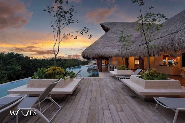 Jungle View 1 Br. Apt. With Great Infinity Pool - Paradise Beach