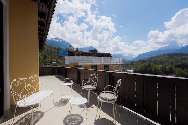 Ferienwohnung 'Max 13' Mit Bergblick, Balkon Und Wi-fi - Untersberg