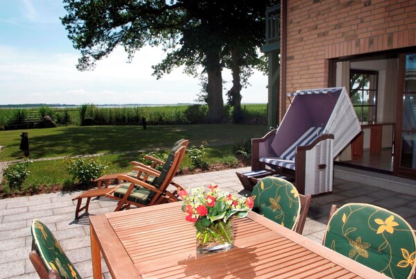 Ferienwohnung "Heimliger Winkel Eg" - Ca.86 M² Für 2-4 Personen Direkt Am Bodden - Born am Darß