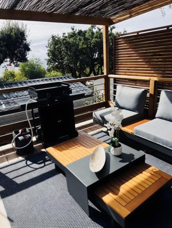 Bungalow 'Mit Meerblick' With Sea View, Shared Pool And Air Conditioning - Cap Estérel