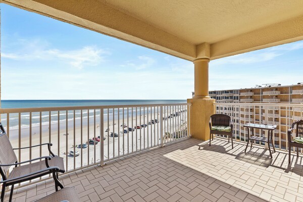 ️Oceanfront-pool+hot Tub-3br-atlantic Villas 601️ - New Smyrna Beach, FL